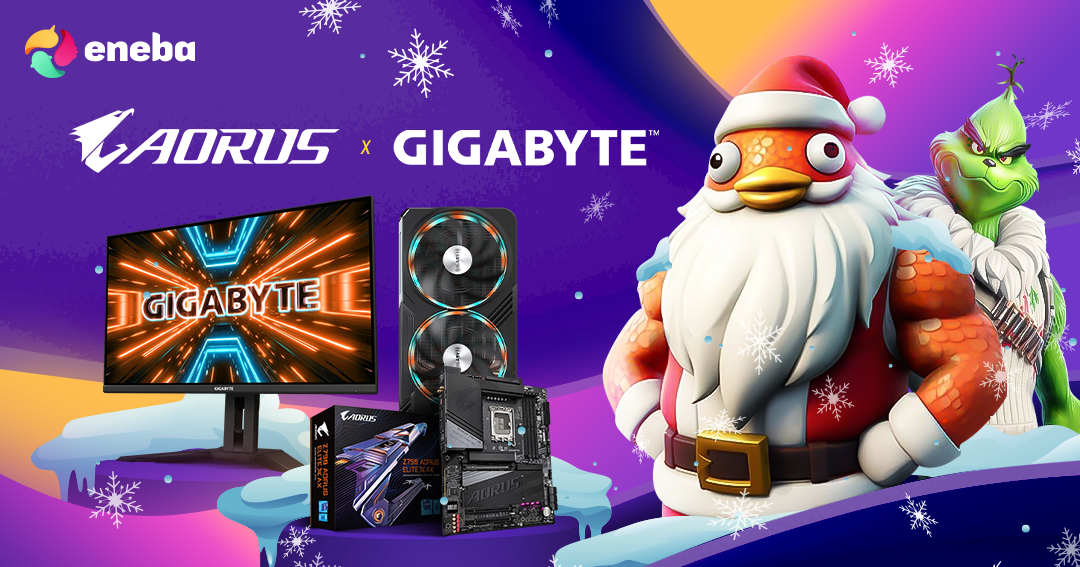 GIGABYTE & AORUS x ENEBA Giveaway! TR | ENEBA