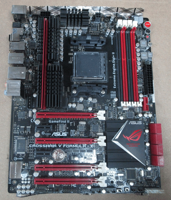 Pirkti Asus Crosshair V Formula AMD 990FX ATX DDR3 AM3+ 4 x PCI-E x16 ...