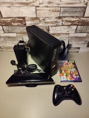 Comprar Xbox 360 S Black 4GB + Kinect + Kinect Adventures