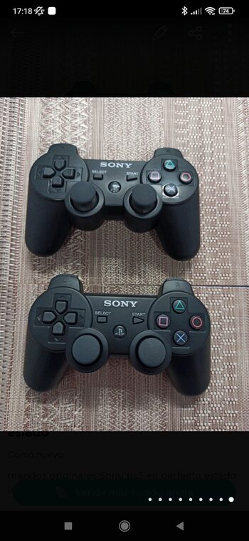 Comprar Mandos originales Sony ps3 DualShock y sixaxis en perfecto estado