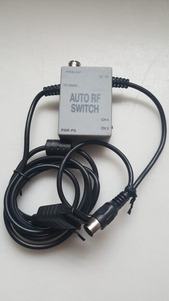Comprar ADAPTADOR AUTO RF SWITCH PAL PLAYSTATION PSX PS1 PSONE PS2 PS3 ...