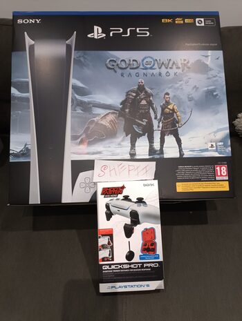 Comprar PS5 Digital + GOD OF WAR RAGNAROK y ASTRO'S + Factura y garantia | ENEBA