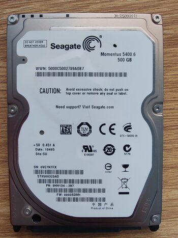 Comprar Seagate Momentus 5400.6 500 GB HDD Storage | ENEBA