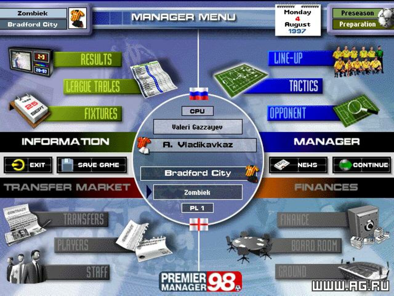 Buy Premier Manager '98 PlayStation 1 CD! Cheap price | ENEBA