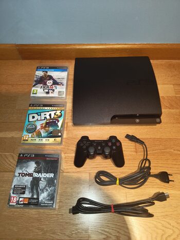 Comprar PlayStation 3 Slim, Black, 250GB + 3 Juegos