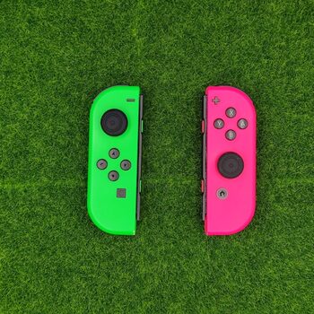 Comprar Pack Joy Con Verde y Rosa Splatoon [Sin drift] | ENEBA