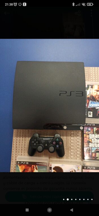 Comprar PlayStation 3 Slim, Black, 320GB | ENEBA