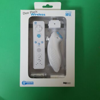 Comprar NUEVO! PACK MANDO WII BLANCO NUEVO + NUNCHUK WII INALAMBRICO ...