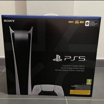 Comprar Playstation 5 Digital Edition, Black & White, 825GB