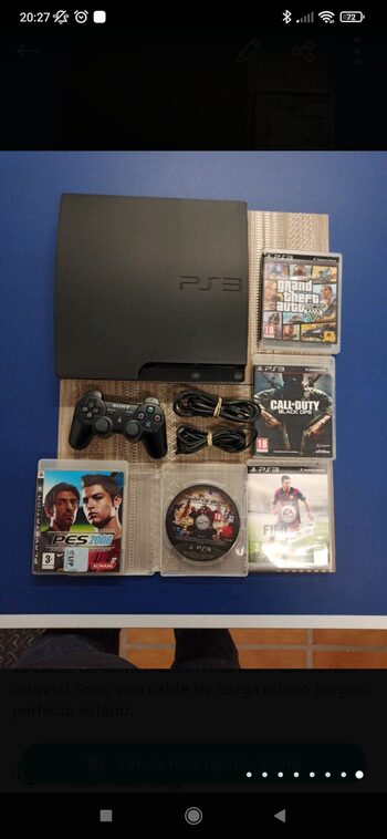 Comprar PlayStation 3 Slim, Black, 320GB | ENEBA