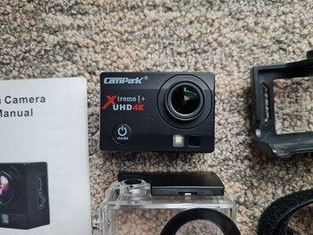 Pirkti 4k Veiksmo kamera CamPark ACT74 su daug priedų