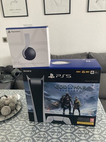 Comprar Playstation 5 Digital + God of War Ragnarok + Auriculares PRECINTADA