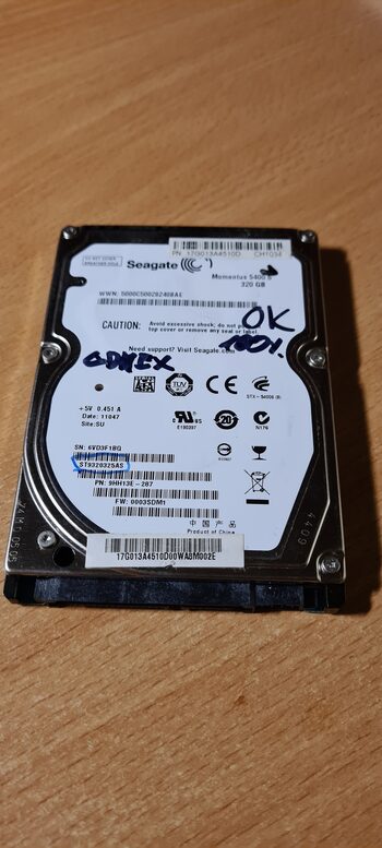 Pirkti Seagate Momentus 320GB ST9320325AS | ENEBA