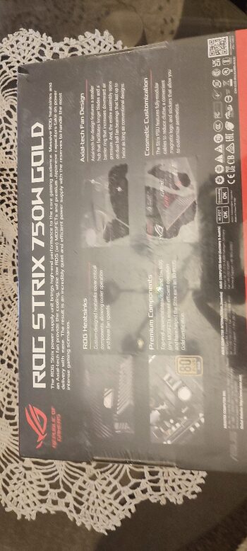 Pirkti Asus ROG Strix ATX 750 W 80+ Gold Modular PSU
