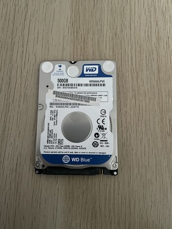 Pirkti Western Digital Blue 500 GB HDD Storage