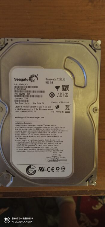 Comprar Seagate Barracuda 500 GB HDD Storage