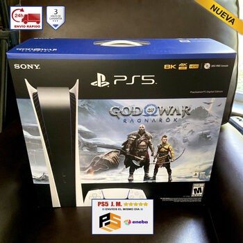 Comprar PS5 Digital + GOD OF WAR RAGNAROK y ASTRO'S + Factura. *NUEVA A ESTRENAR* | ENEBA