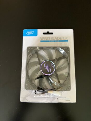 Comprar Deepcool Wind Blade 120 mm Blue LED Single PC Case Fan | ENEBA