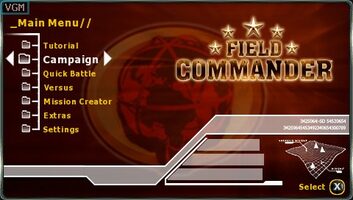 Buy Field Commander PSP CD! Cheap price | ENEBA