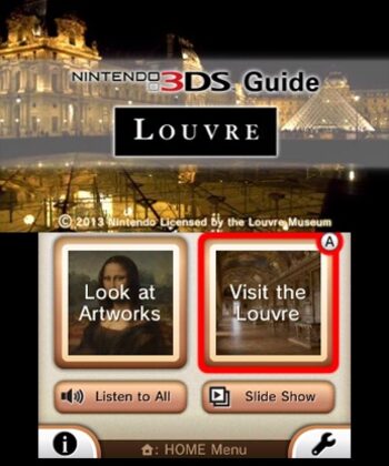 Buy Nintendo 3DS Guide: Louvre (French Version) Nintendo 3DS | Cheap ...