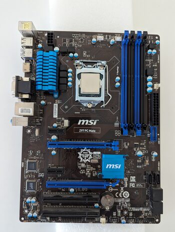 Pirkti MSI Z97 PC MATE Intel Z97 ATX DDR3 LGA1150 2 x PCI-E x16 Slots ...