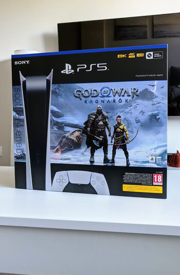 Comprar PS5 Digital + GOD OF WAR Ragnarok + FACTURA