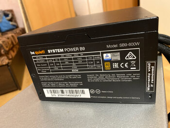Pirkti be quiet! System Power 9 ATX 600 W 80+ Bronze PSU