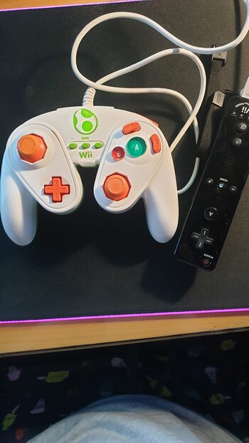 Comprar Mando Wii+Nunchuck+Nintendo Wii Classic Controller Yoshi | ENEBA