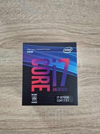 Pirkti Intel Core i7-8700K 3.7-4.7 GHz LGA1151 6-Core CPU