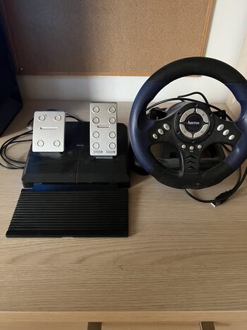 Comprar Hama Thunder V18 žaidimų vairas su pedalais
