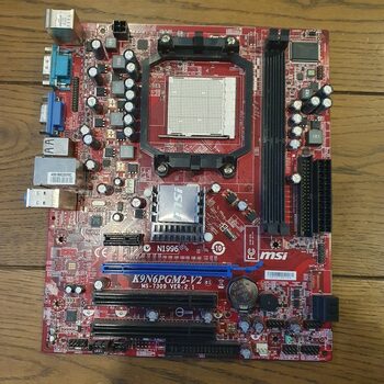 Pirkti MSI K9N6PGM2-V2 NVIDIA GeForce 6150SE Micro ATX DDR2 AM3 1 x PCI ...