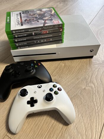Comprar Xbox One S, White, 1TB + 2 pulteliai ir 5 žaidimai