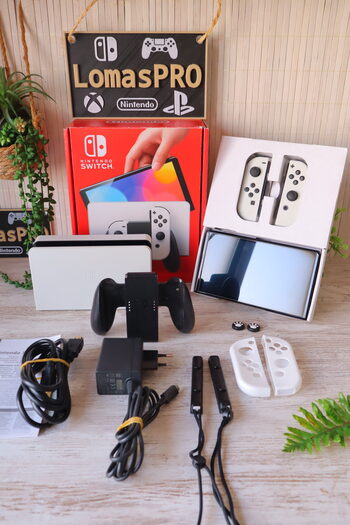 Comprar Nintendo Switch OLED COMPLETA (Con protector de pantalla) | ENEBA
