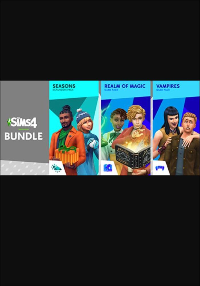 Buy The Sims 4 Bundle - Seasons + Magic + Vampires (DLC) (PC) Steam Key ...