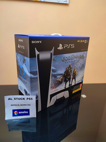Comprar PS5 DIGITAL + GOW RAGNAROK NUEVA PRECINTADA FACTURA DE LA COMPRA GARANTIA 3 AÑOS | ENEBA