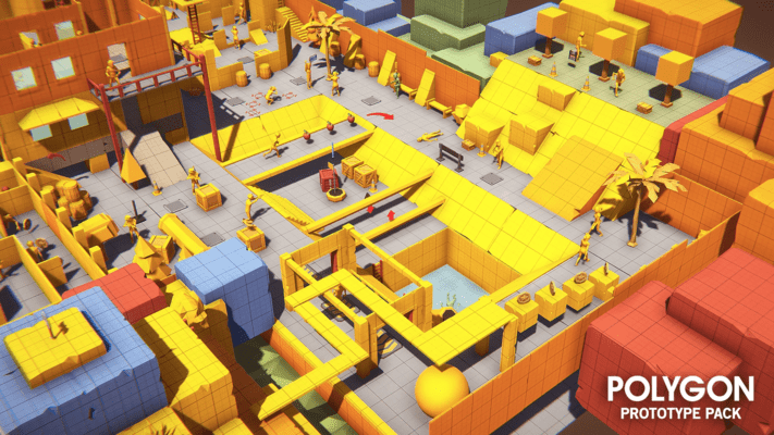 Buy Polygon Farm Polygon City And Polygon Prototype Bundle Synty