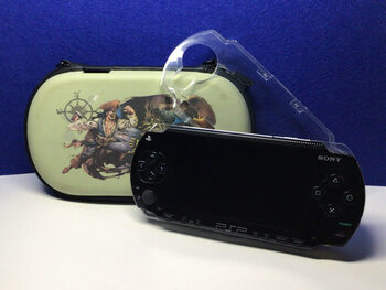 Comprar PSP charcoal black COMPLETA con protector y funda PSP-1004 CB ...