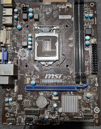 Pirkti MSI H81M-P33 Intel H81 Micro ATX DDR3 LGA1150 1 x PCI-E x16 ...