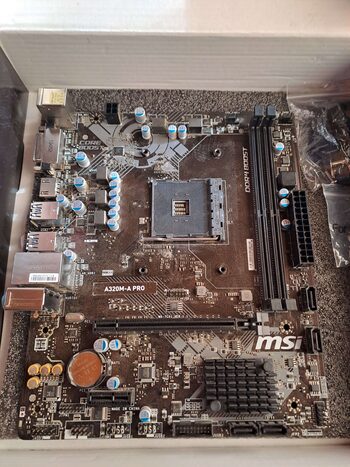 Pirkti MSI A320M-A PRO AMD A320 Micro ATX DDR4 AM4 1 x PCI-E x16 Slots ...