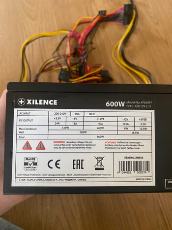 Pirkti Xilence XP600R7 ATX 600 W PSU | ENEBA