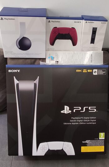 Comprar PlayStation 5 Ps5 Digital precintada factura garantia`+extras12 horas-envio!!