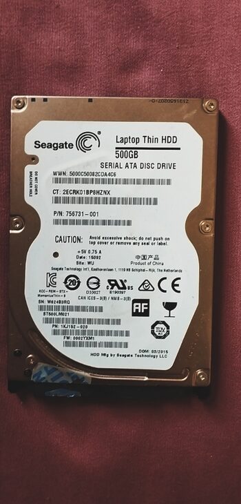 Pirkti Seagate 500 GB HDD Storage | ENEBA