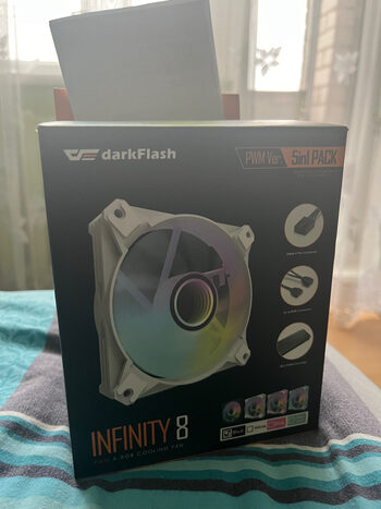 Comprar Infinity 8 PWM A-RGB Fan Black 5vnt | ENEBA