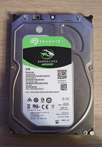 Pirkti Seagate Barracuda Compute 2 TB HDD Storage | ENEBA