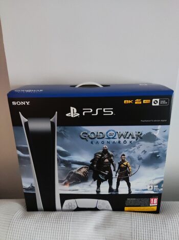 Comprar PS5 DIGITAL + GOD OF WAR RAGNAROK PRECINTADA