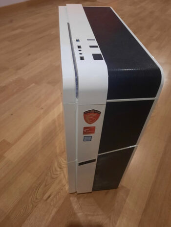 Acheter NOX Hummer MC ATX Mid Tower White / Blue PC Case | ENEBA