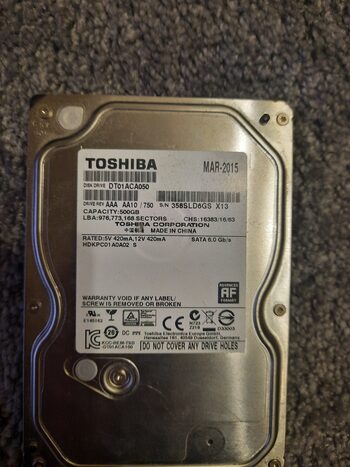 Comprar Toshiba 500 GB HDD Storage | ENEBA