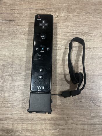 Pirkti Juodas Nintendo Wii Pultelis Su Motion Plus Adapteriu rvl-003 ...