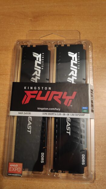 Comprar Kingston FURY Beast 64 GB (2 x 32 GB) DDR5 5600 MHz