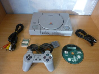Comprar PlayStation 1 Original SCPH-7502 + Tomb Raider 3 | ENEBA